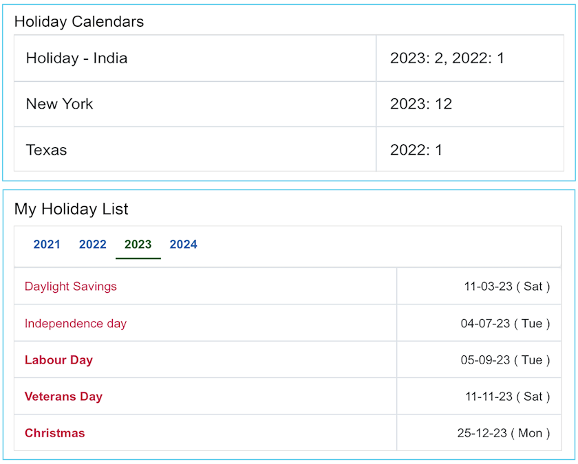 Leave Management system software that is easy to use | SnowHR.com